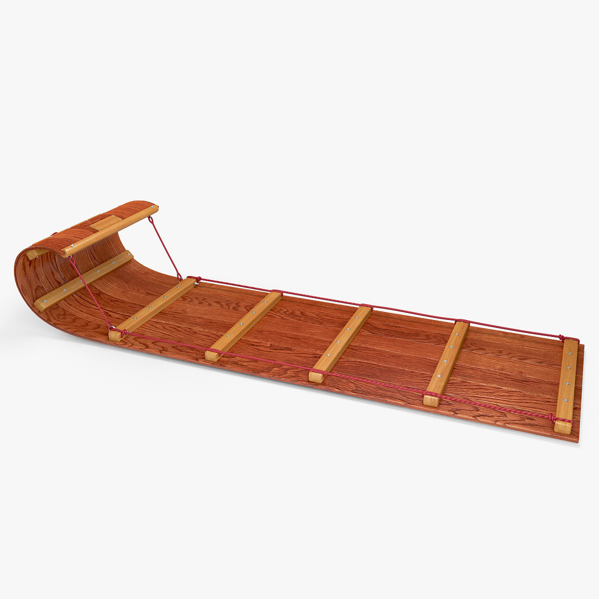classic wood toboggan max