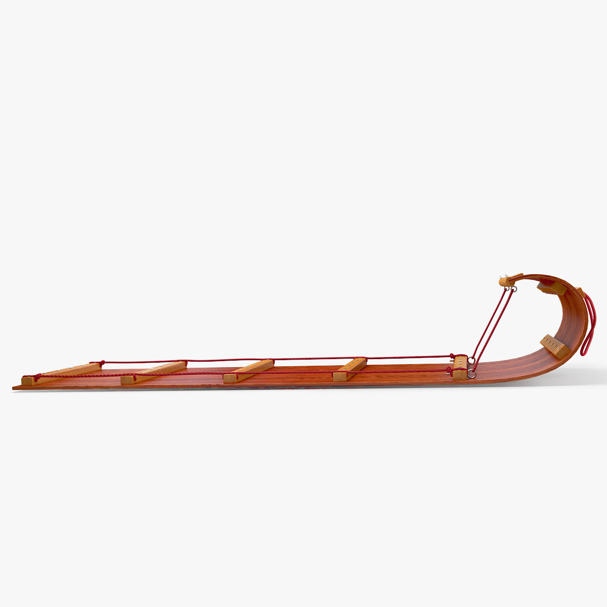 classic wood toboggan max