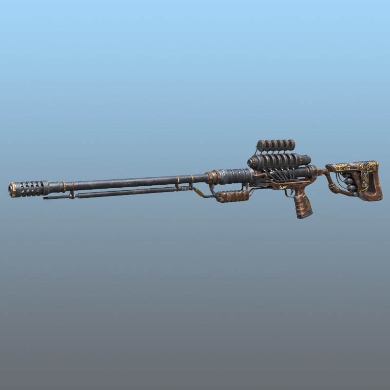 steampunk rifle max