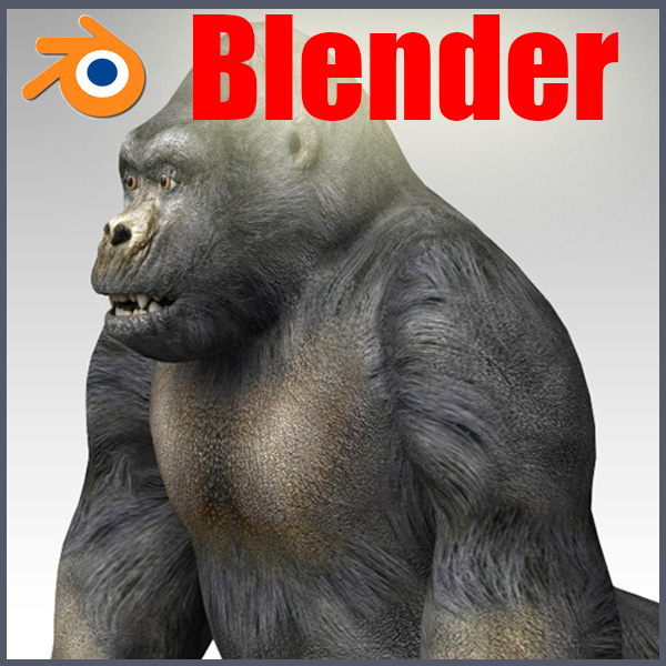 Gorilla 3D Models for Download | TurboSquid