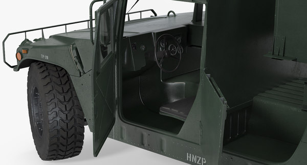 3d model hmmwv m998 equipped avenger