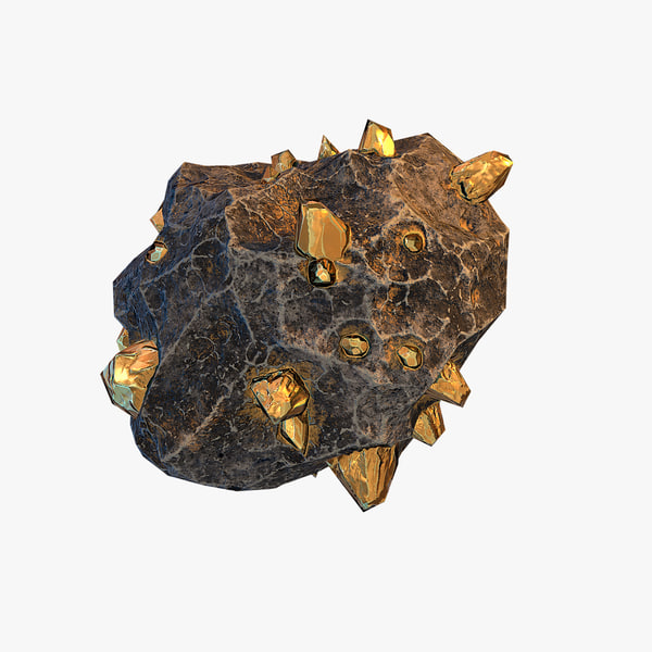 3d gold model