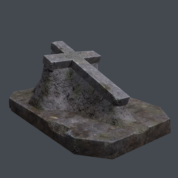 3d gravestone 20 model
