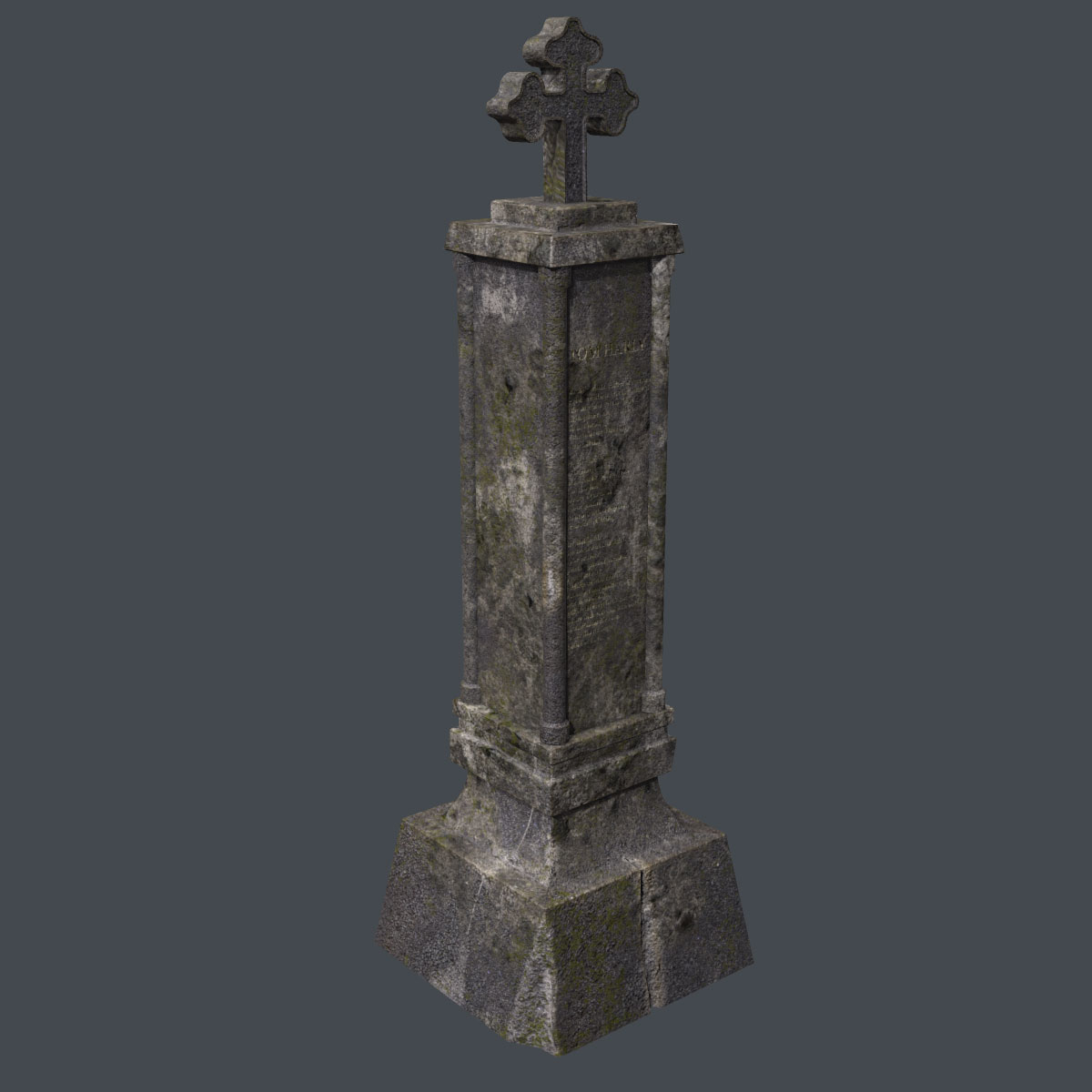 3d gravestone 20 model