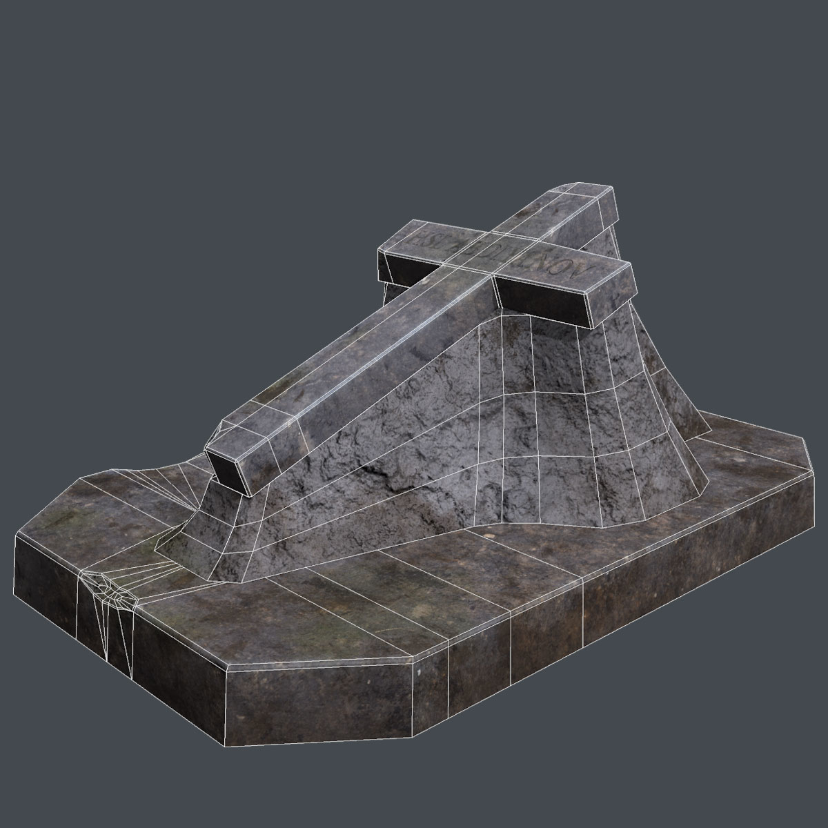 3d gravestone 20 model