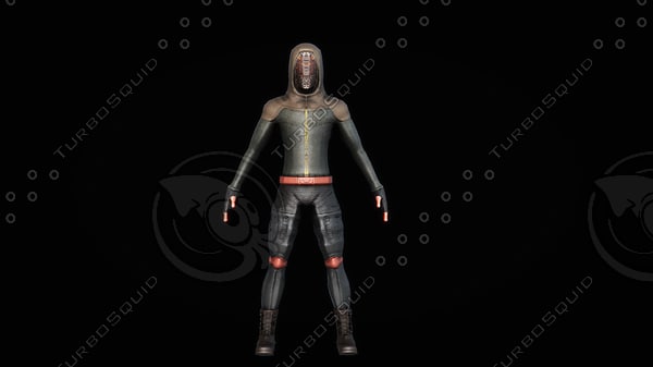 fps character 3d model