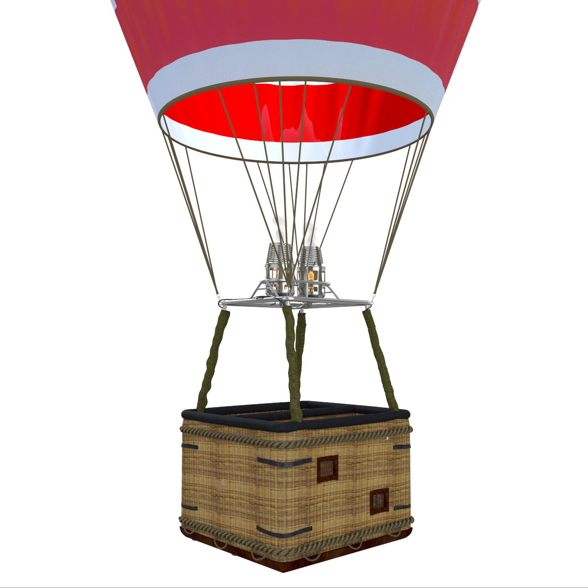 3d air balloon model