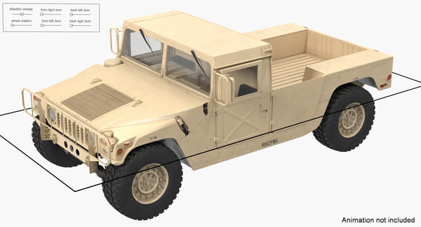 hmmwv m998 desert rigged max