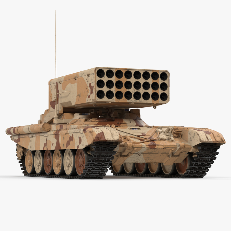 heavy throwing tos-1a desert 3d max