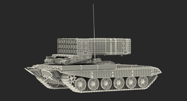 heavy throwing tos-1a desert 3d max