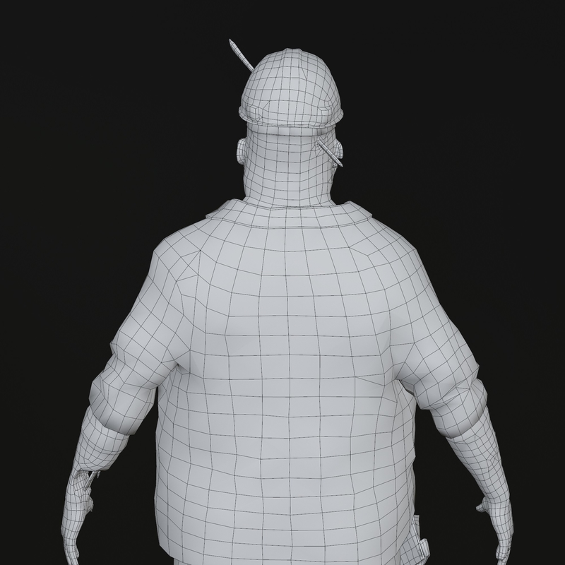 fat zombie character max