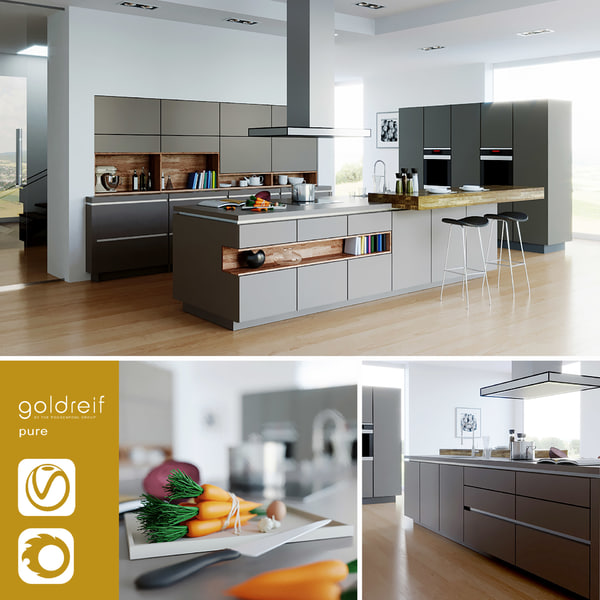 kitchen aid coffee machine 3d model