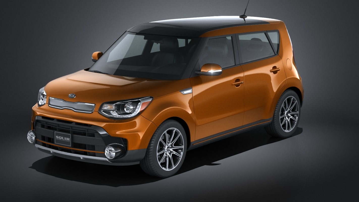 3d kia soul turbo model