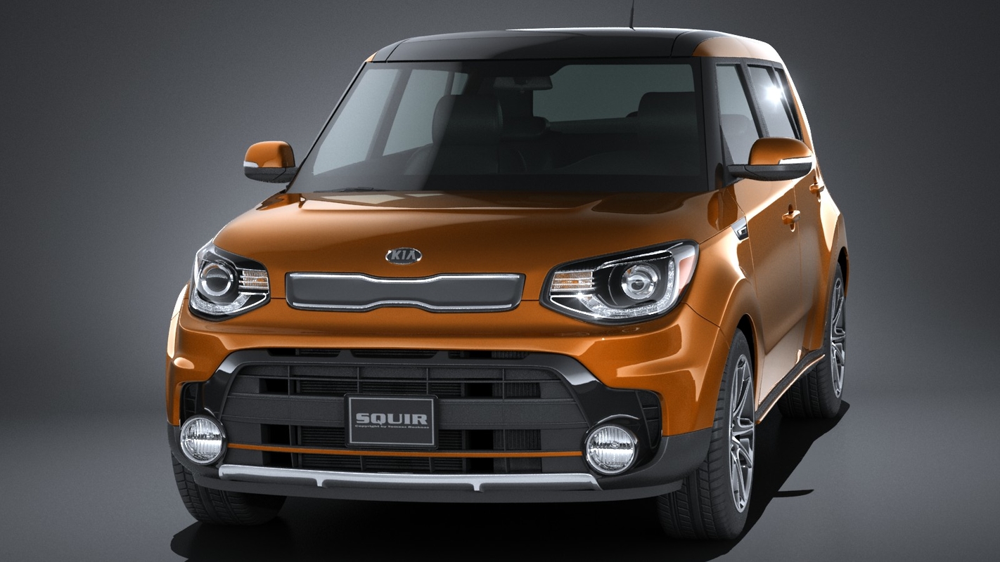3d kia soul turbo model