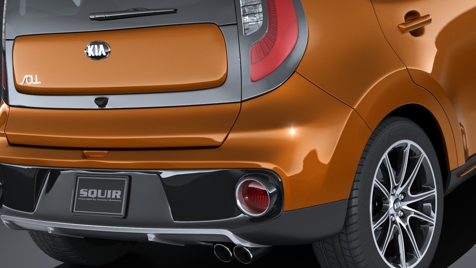 3d kia soul turbo model