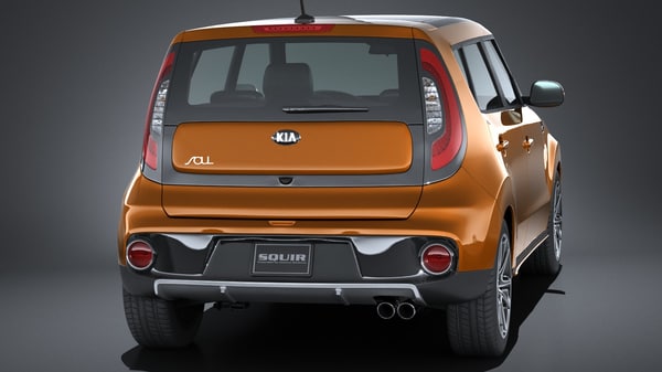 3d kia soul turbo model