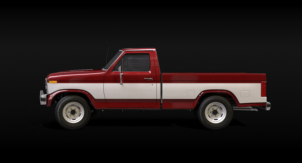 f-150 1980-1986 3d model
