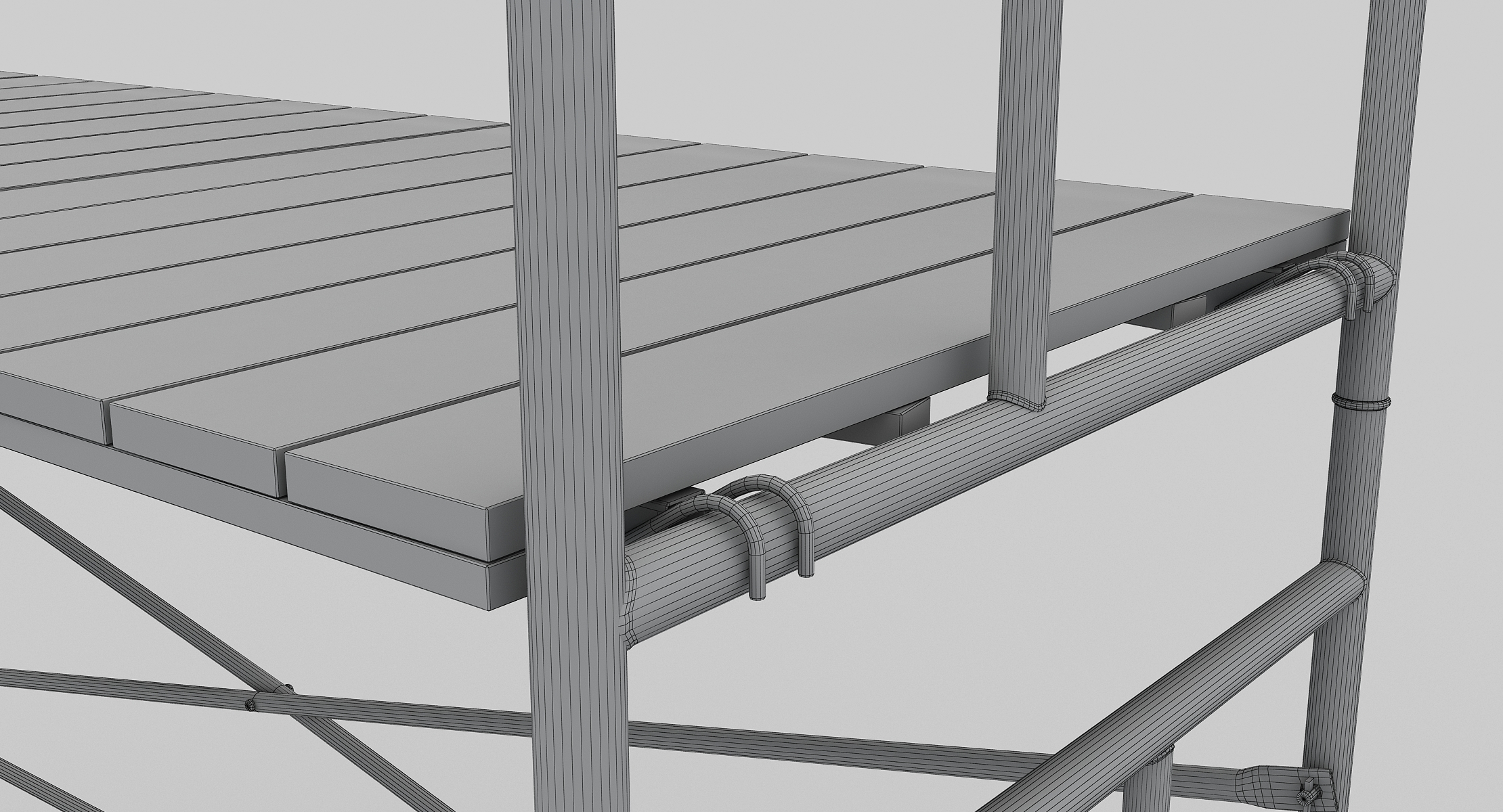 3d model scaffolding
