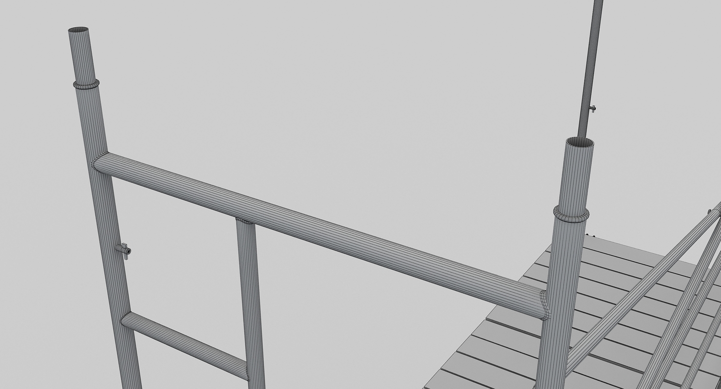 3d model scaffolding