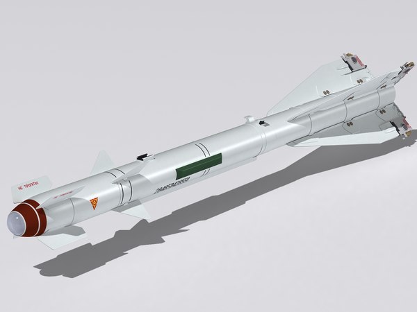 3d model r-60 m missile
