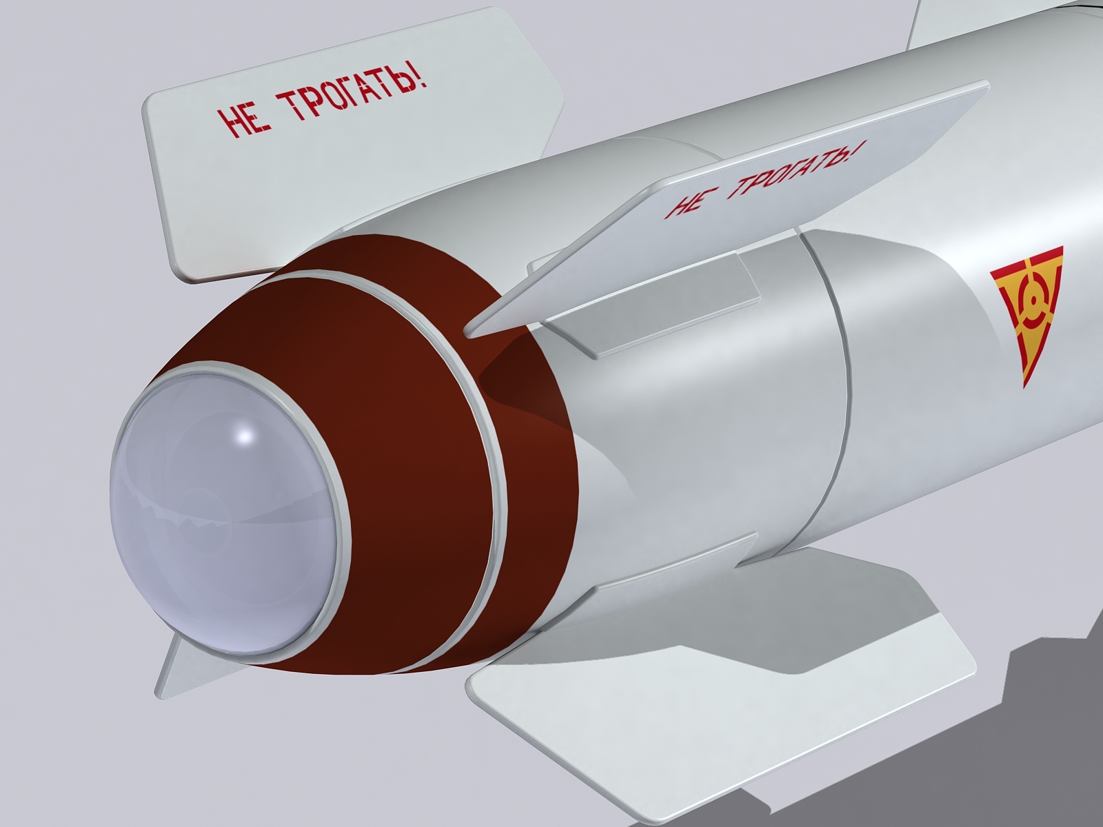 3d model r-60 m missile