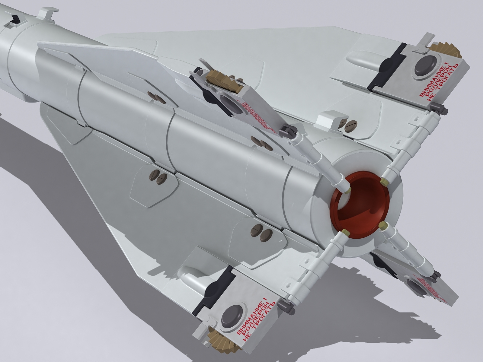 3d model r-60 m missile