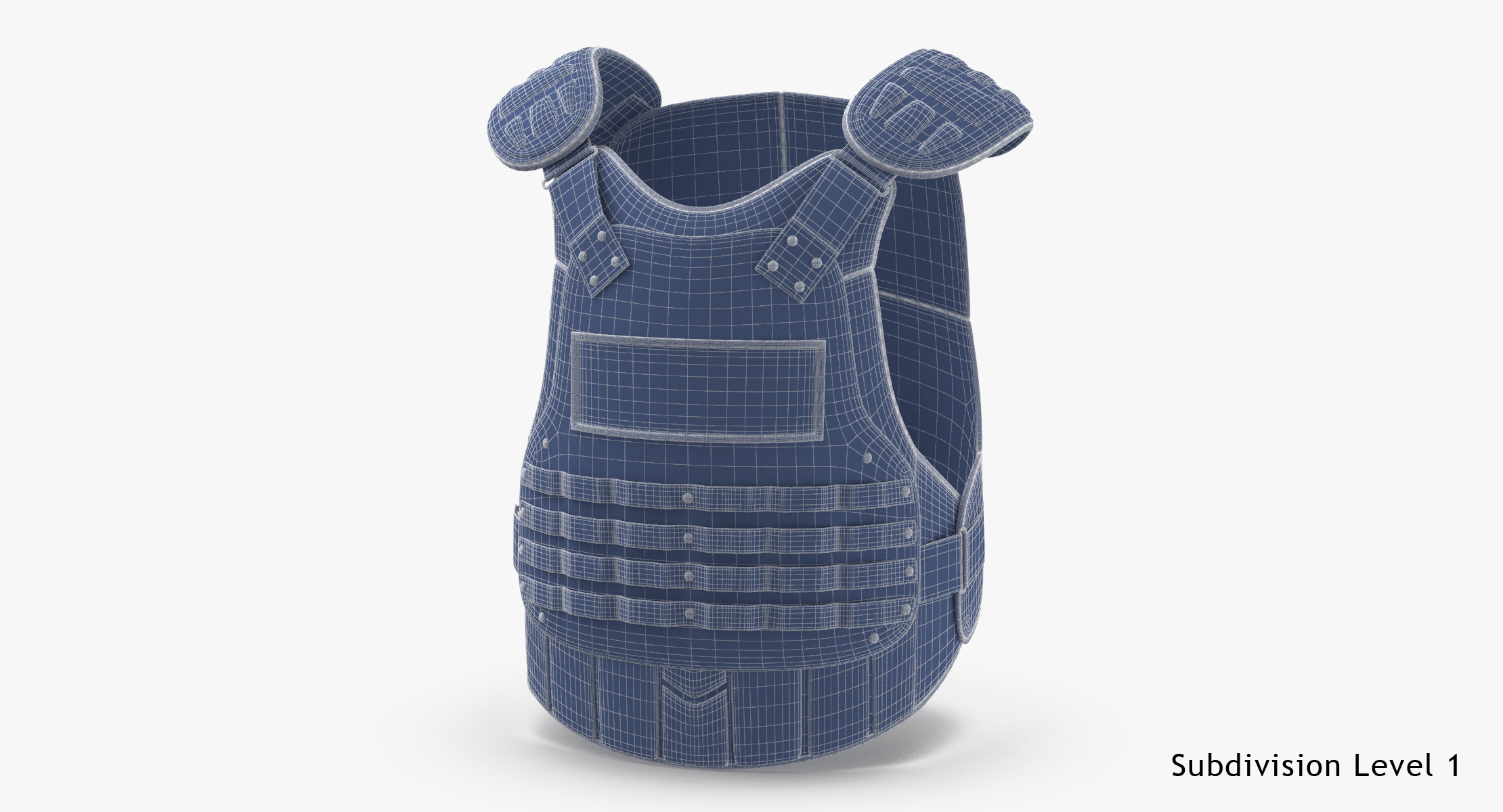 3d bloody police riot gear