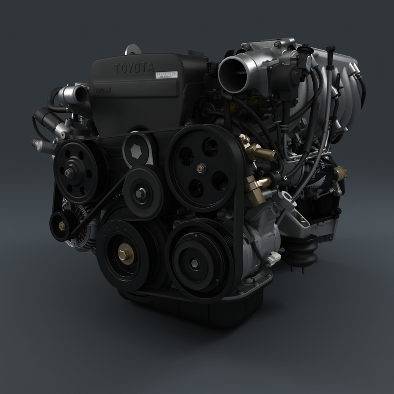 lite engine 1jz-gte 3d max