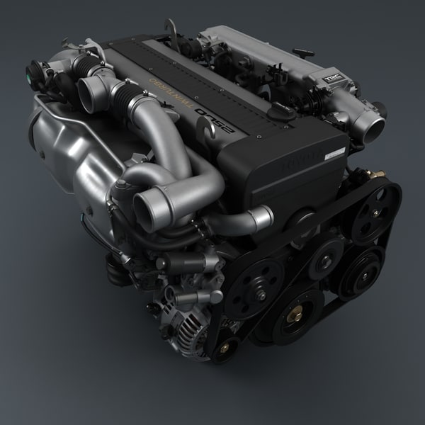 lite engine 1jz-gte 3d max