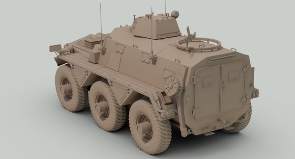 3d british alvis saracen