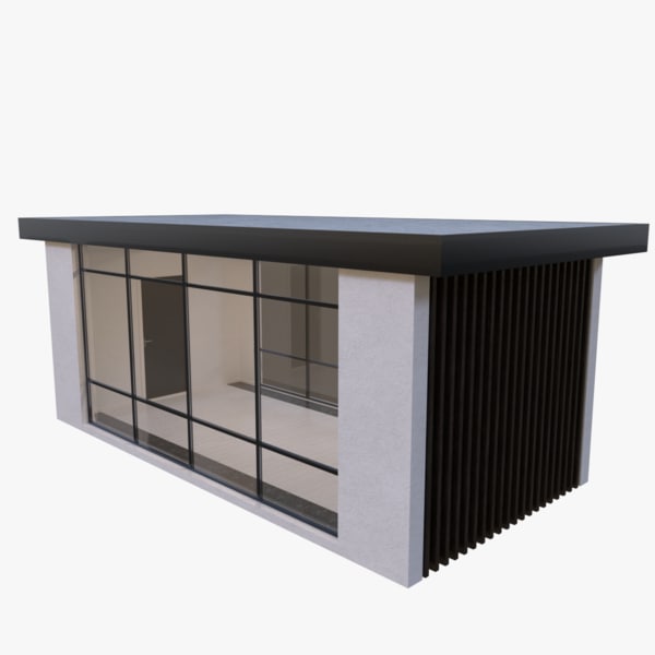 modern pavilion interior x