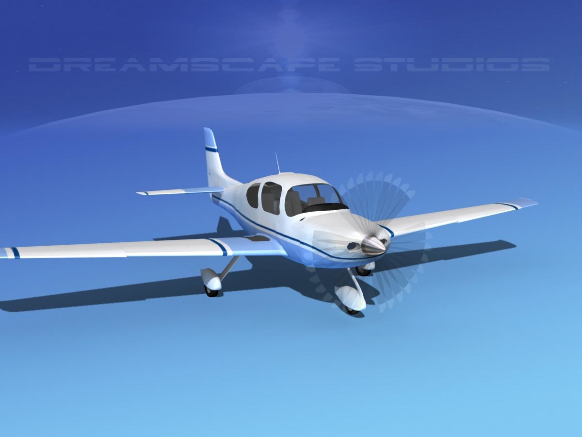 3d model propellers modern aircraft