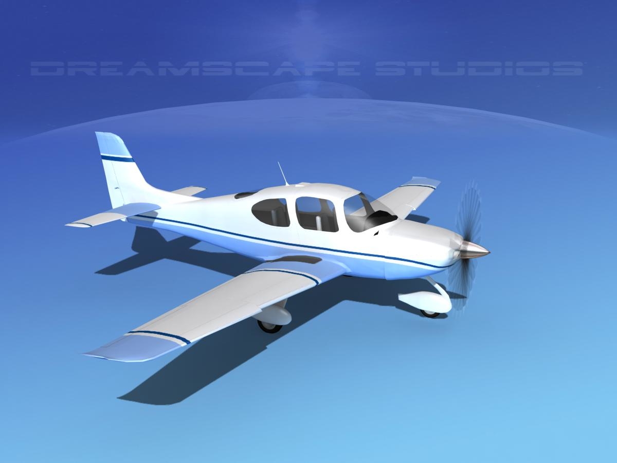 3d model propellers modern aircraft
