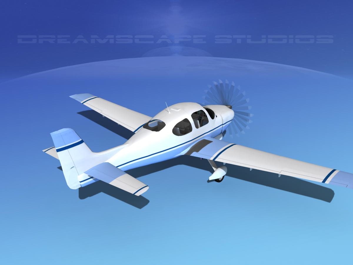 3d model propellers modern aircraft