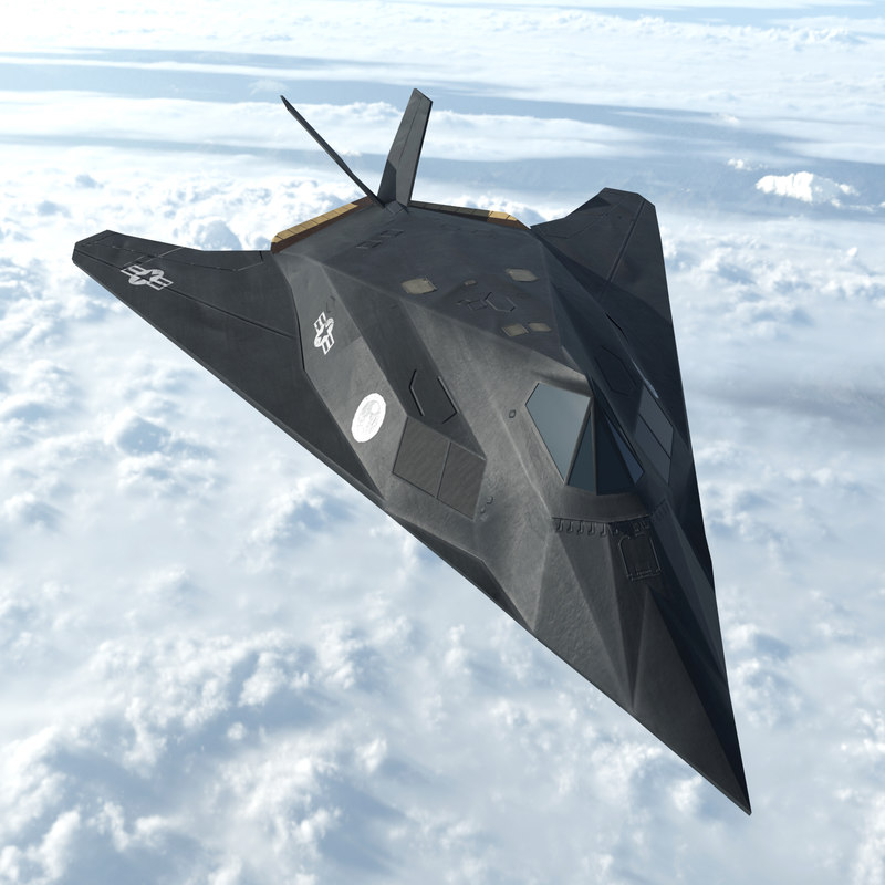 3d model lockheed f-117