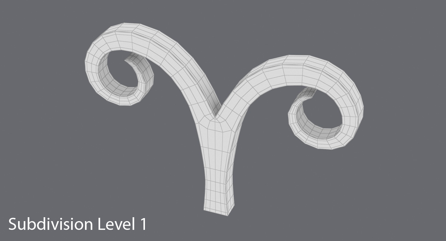 astrological signs zodiac aries 3d max