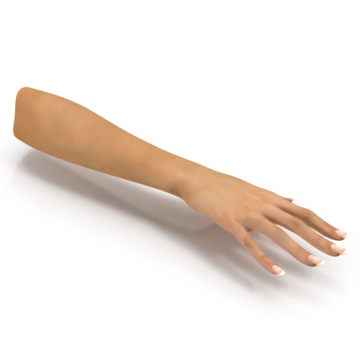 female hand rigged 3d ma