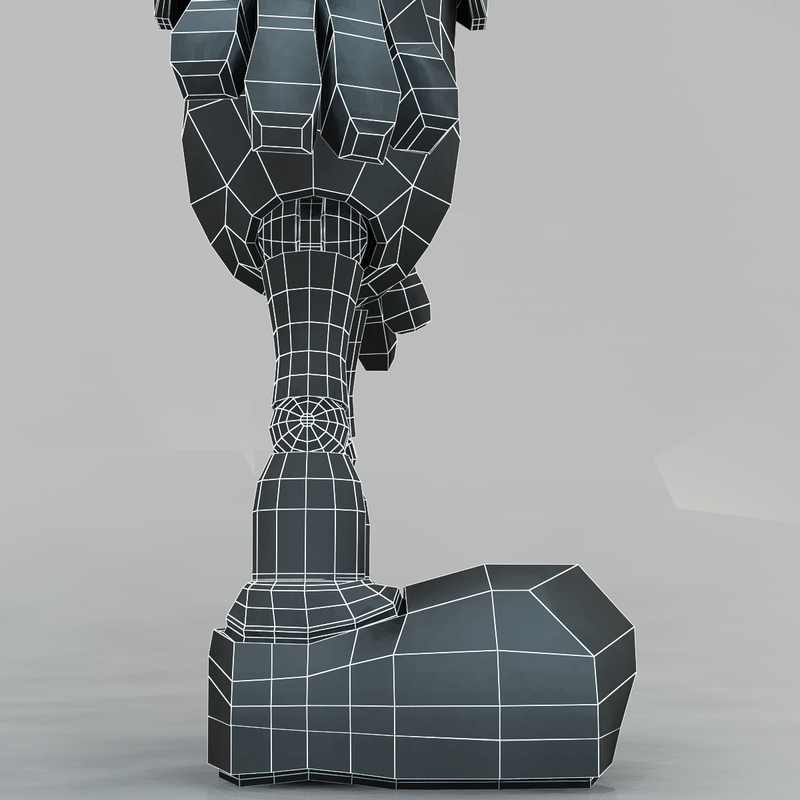 3d robot modelled