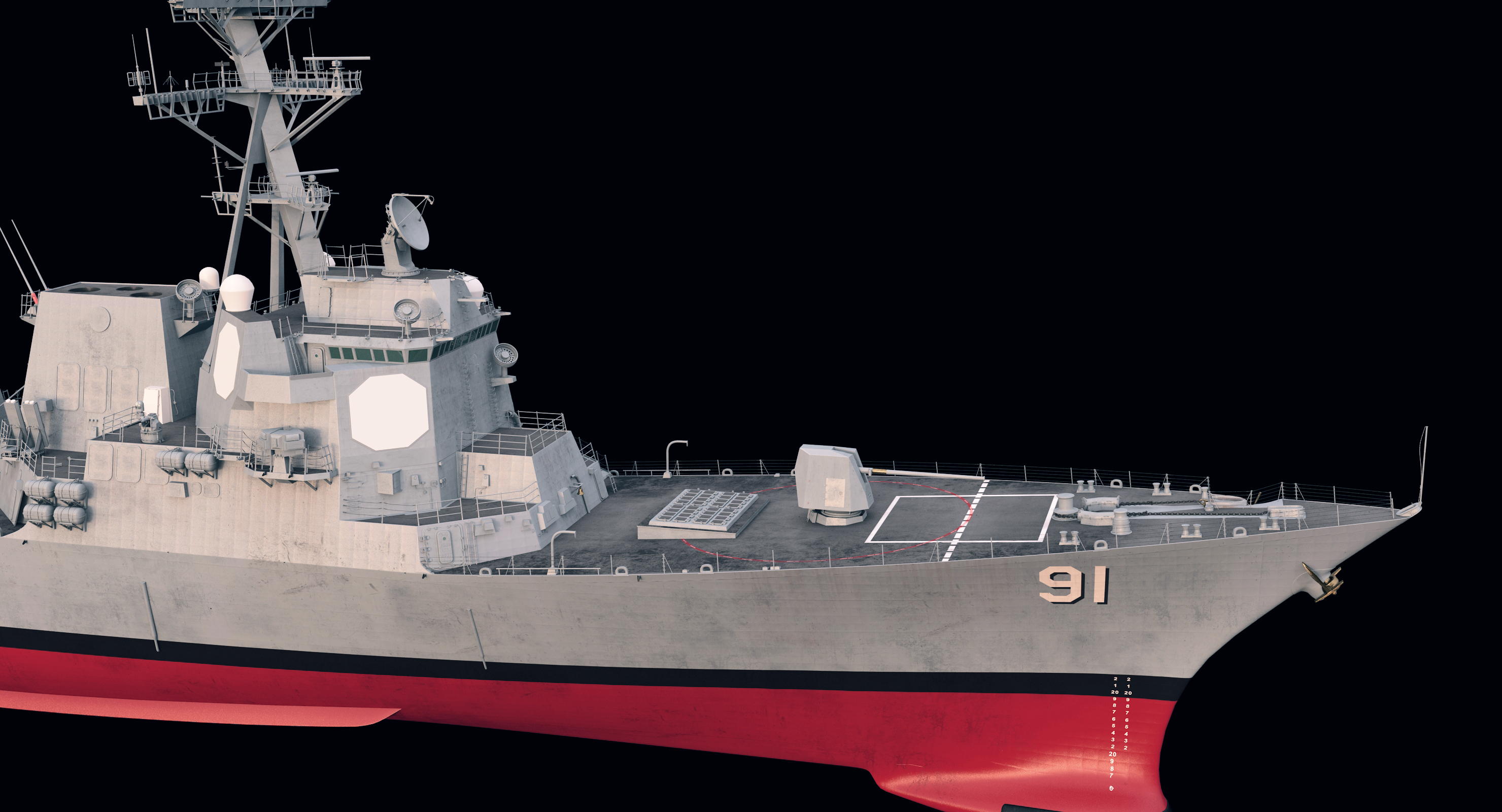 modelo 3d DDG 91 - TurboSquid 1119458