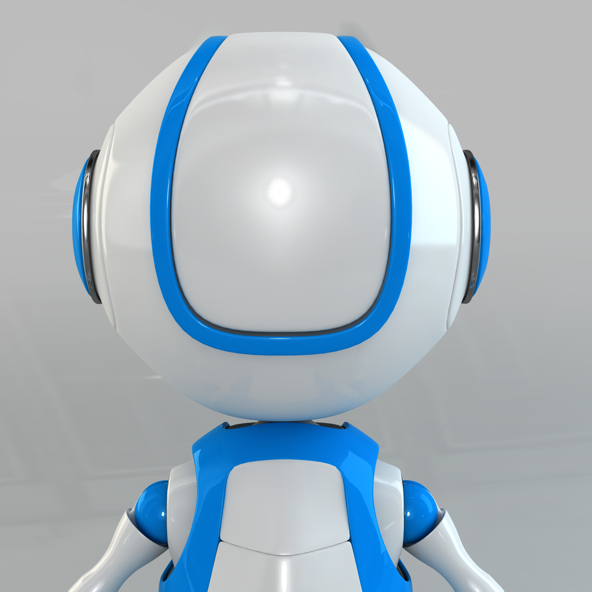 3d robot modelled