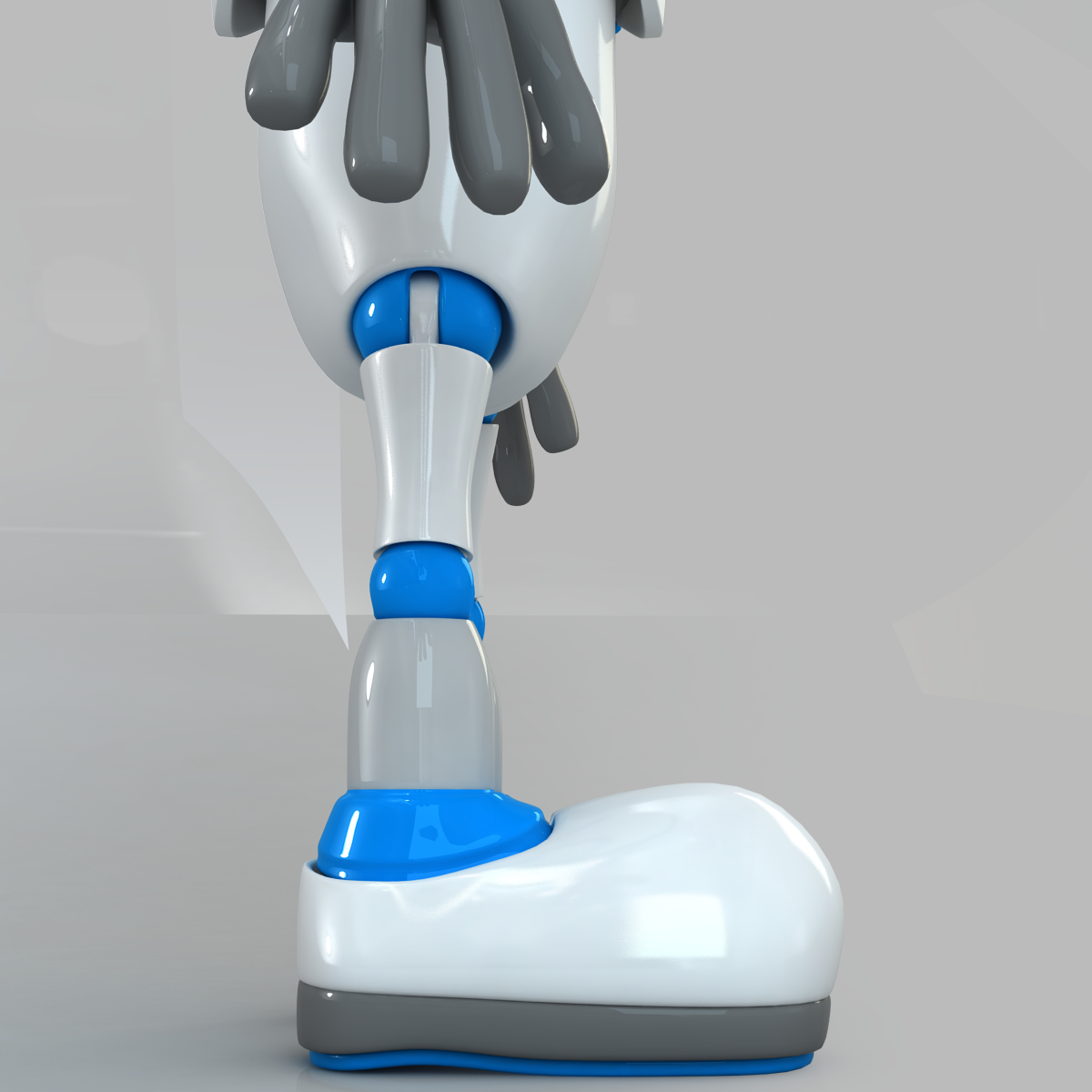3d robot modelled