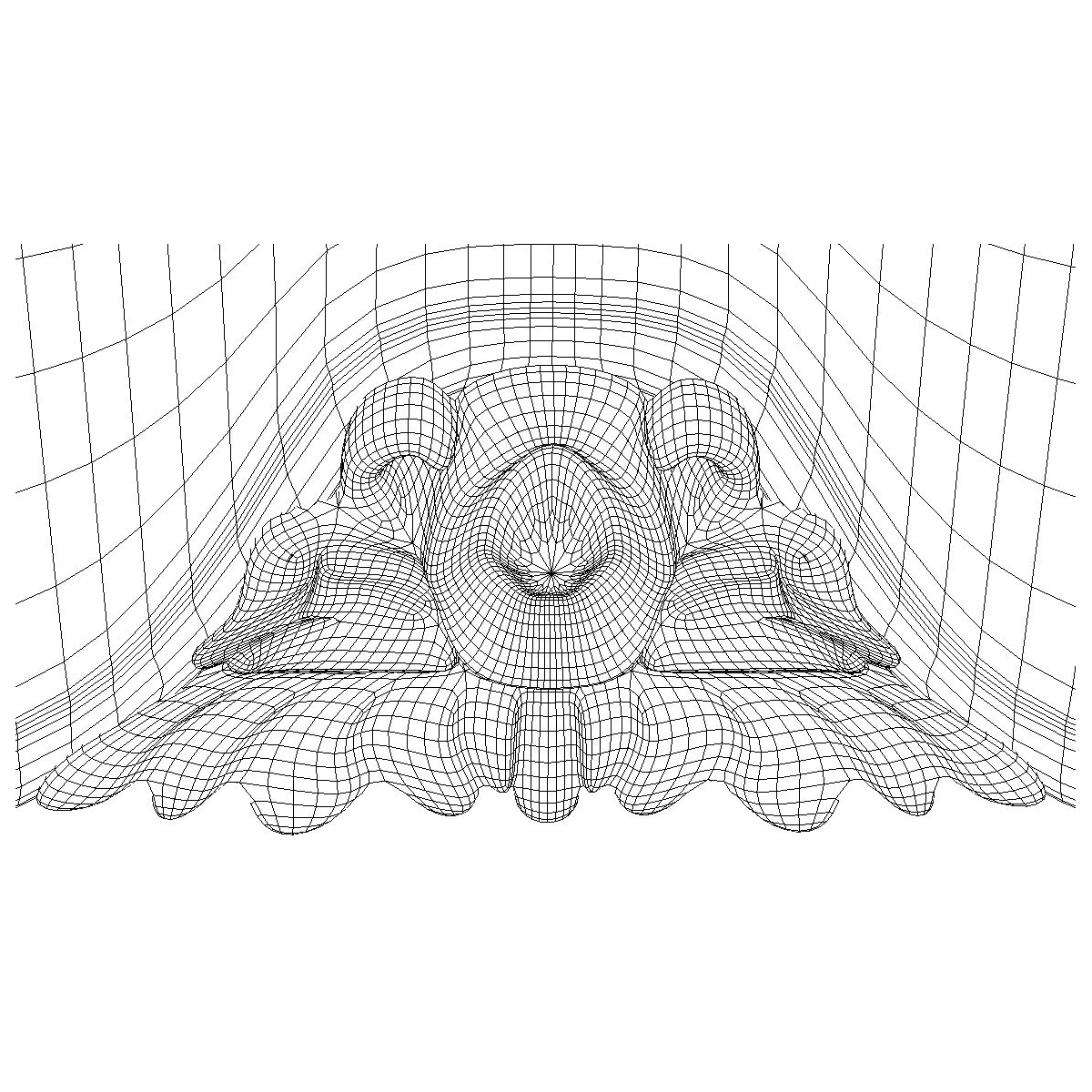 3d sultan sofa armchair model