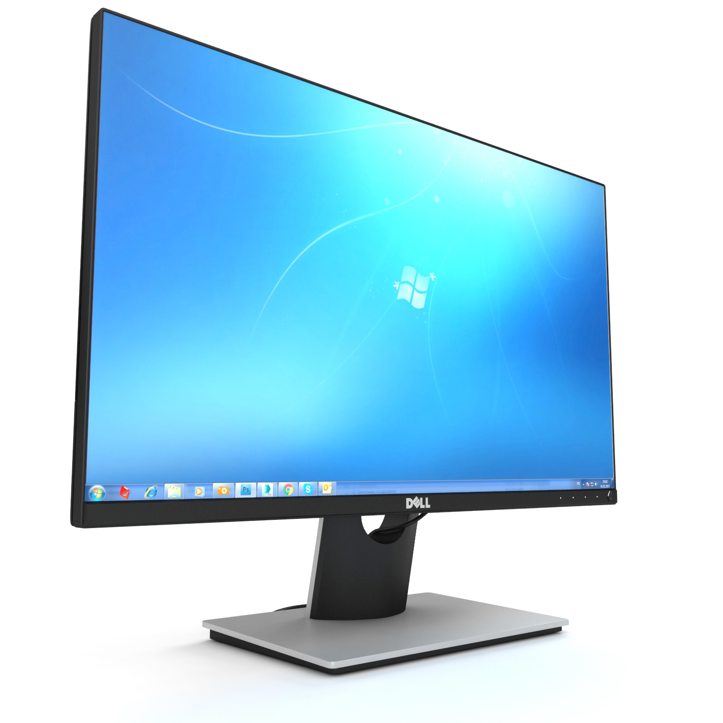 monitor dell s2316h 3d model