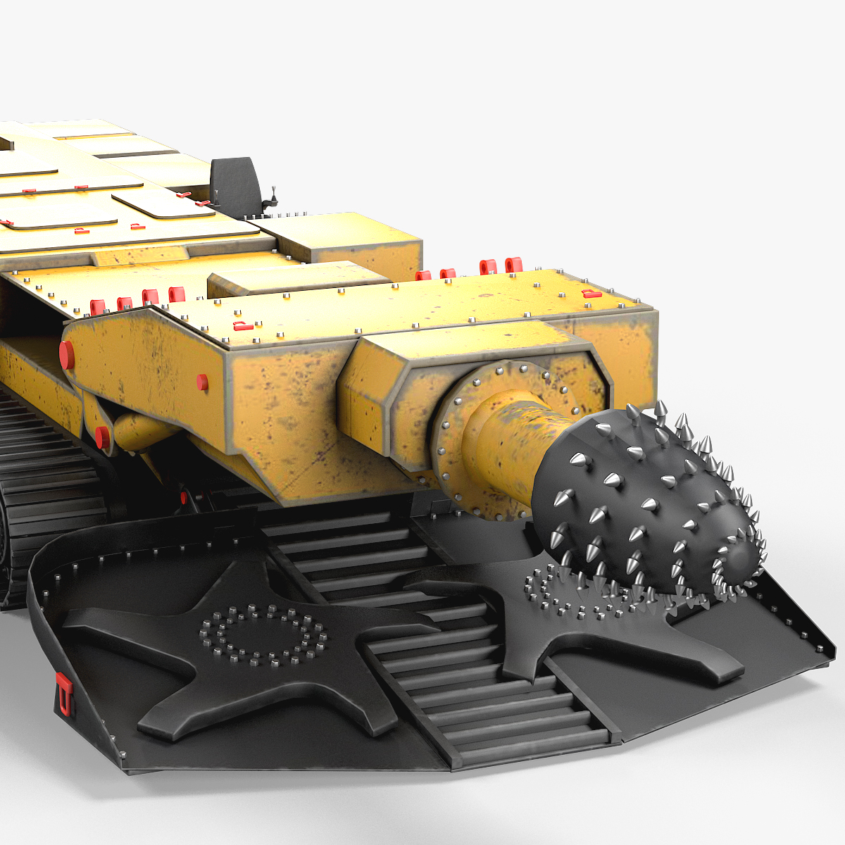 roadheader 3d model