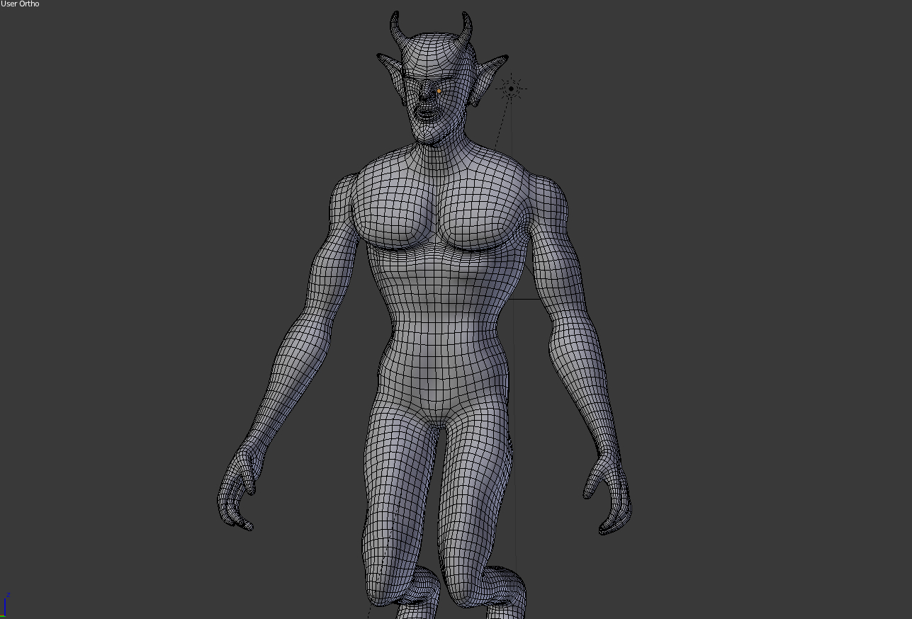 satyr 3d model