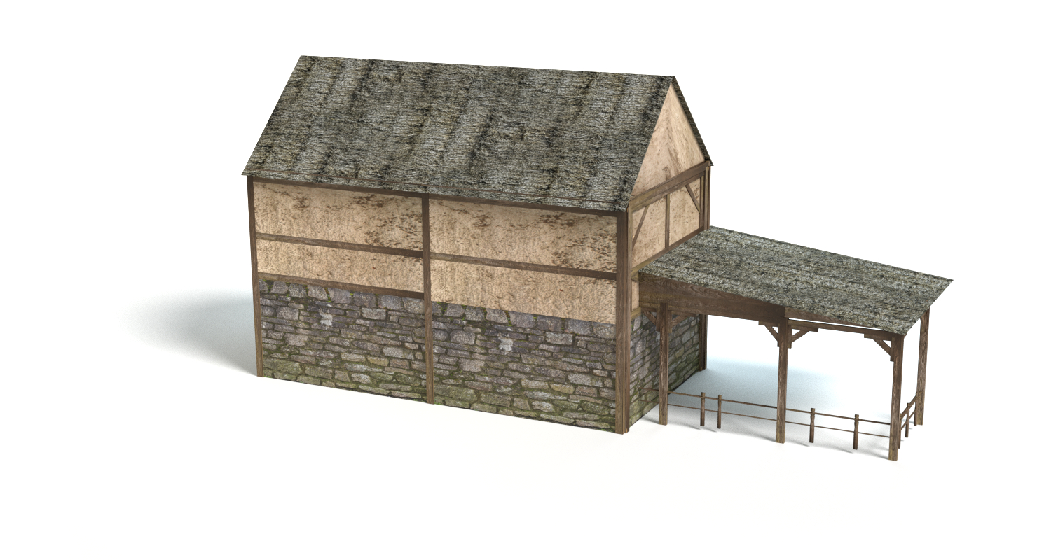 medieval stable 3ds