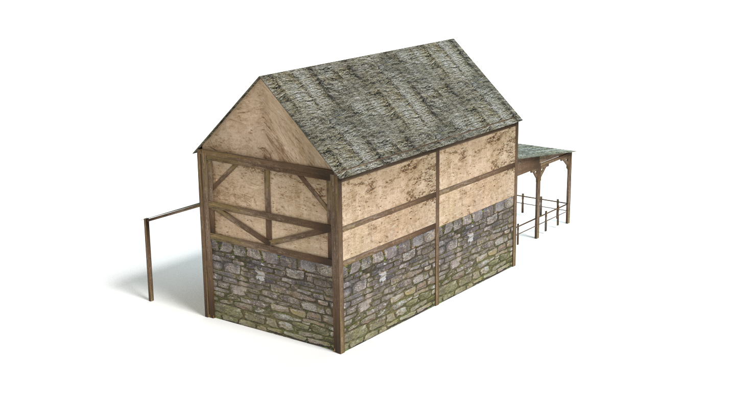 medieval stable 3ds