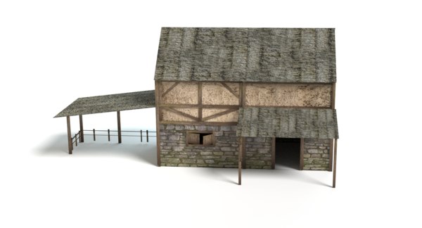 modelo 3d Establos medievales - TurboSquid 1120044
