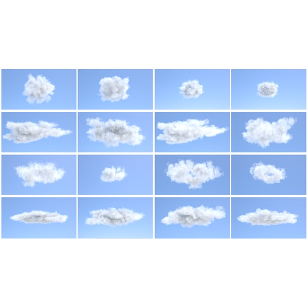 Cloud 3D Models for Download | TurboSquid