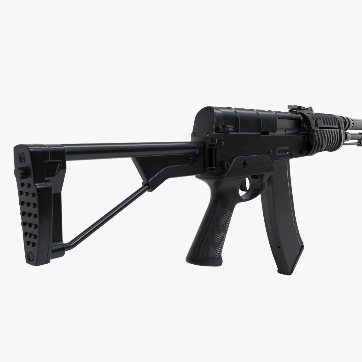 assault rifle aek 971 3d model